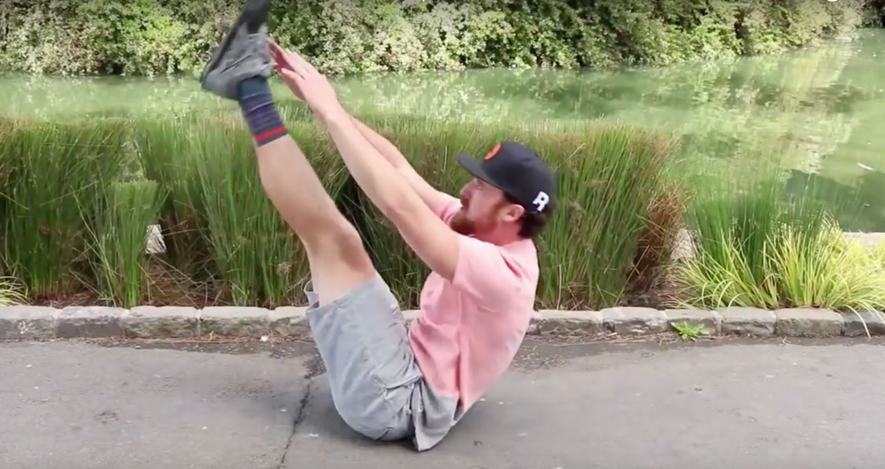 The V-Up Workout for Runners